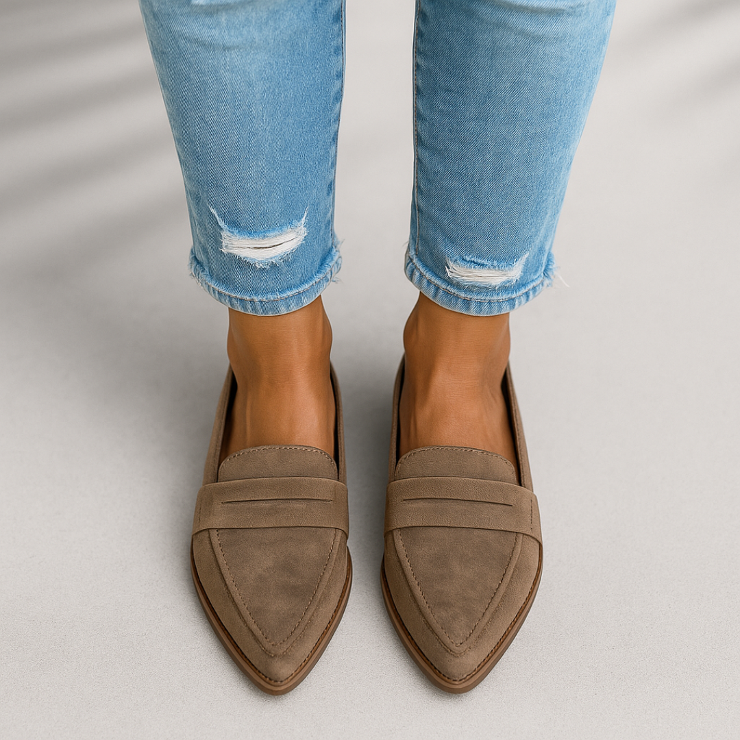 Selena | Sleek Toe Loafers – Jack & Rose