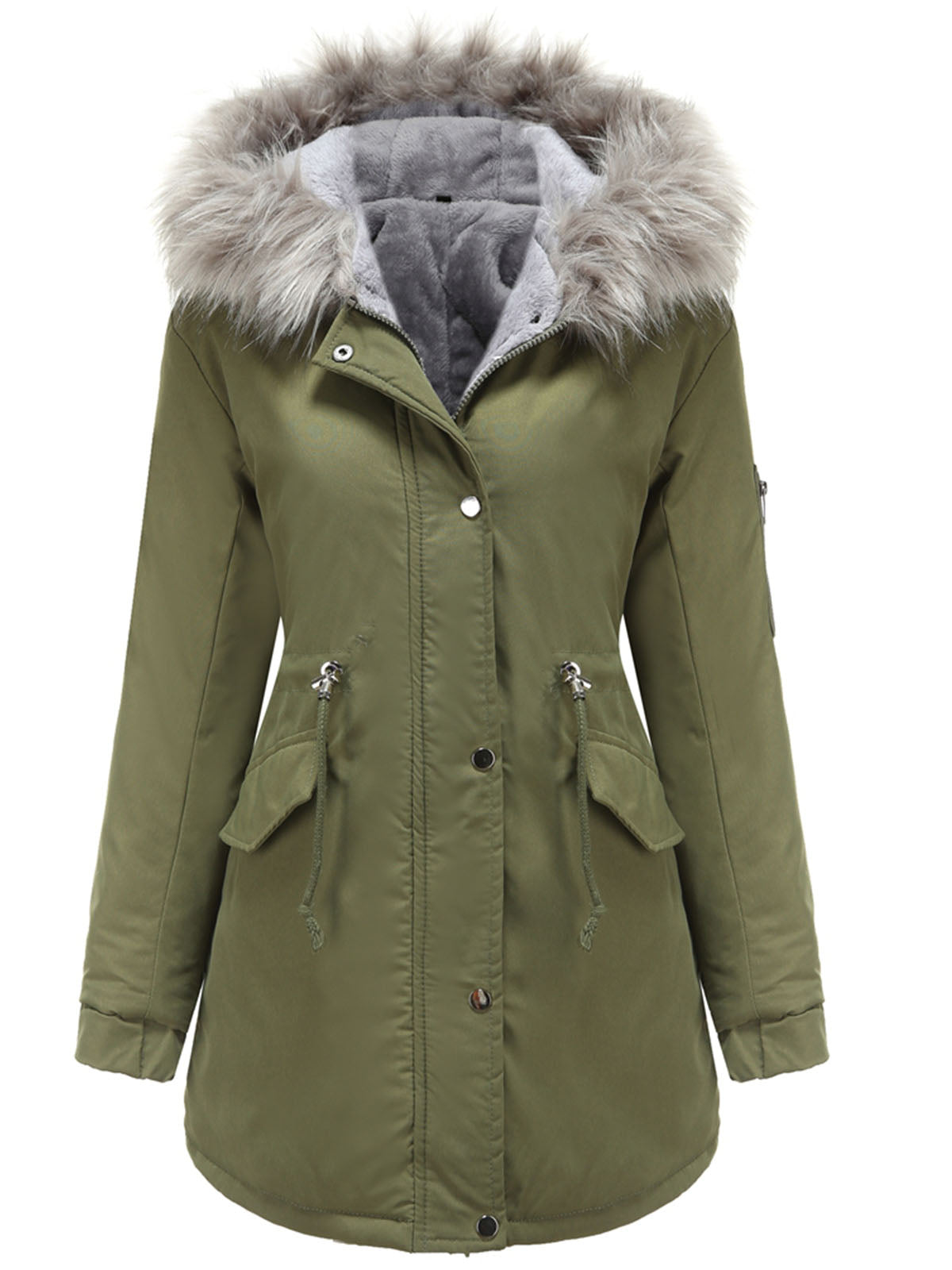 Arielle | Winter parka with soft fur lining – Jack & Rose