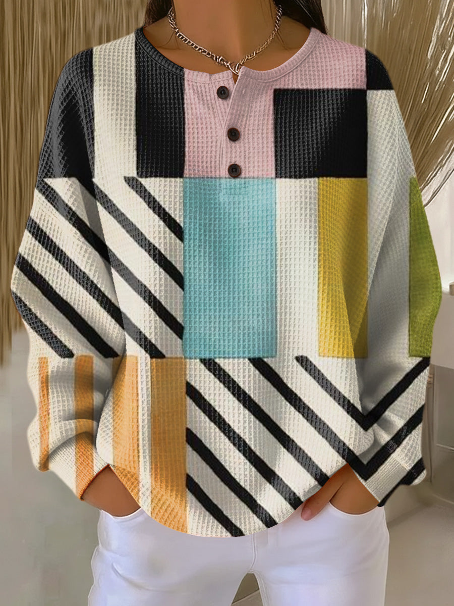 Trisha | Sweater with Colorful Checkered Pattern – Jack & Rose